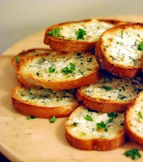 Parmesan Spread Toast | Nancy Lee & Me