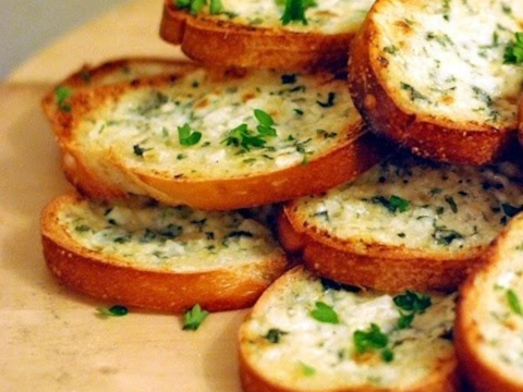 Parmesan Spread Toast | Nancy Lee & Me